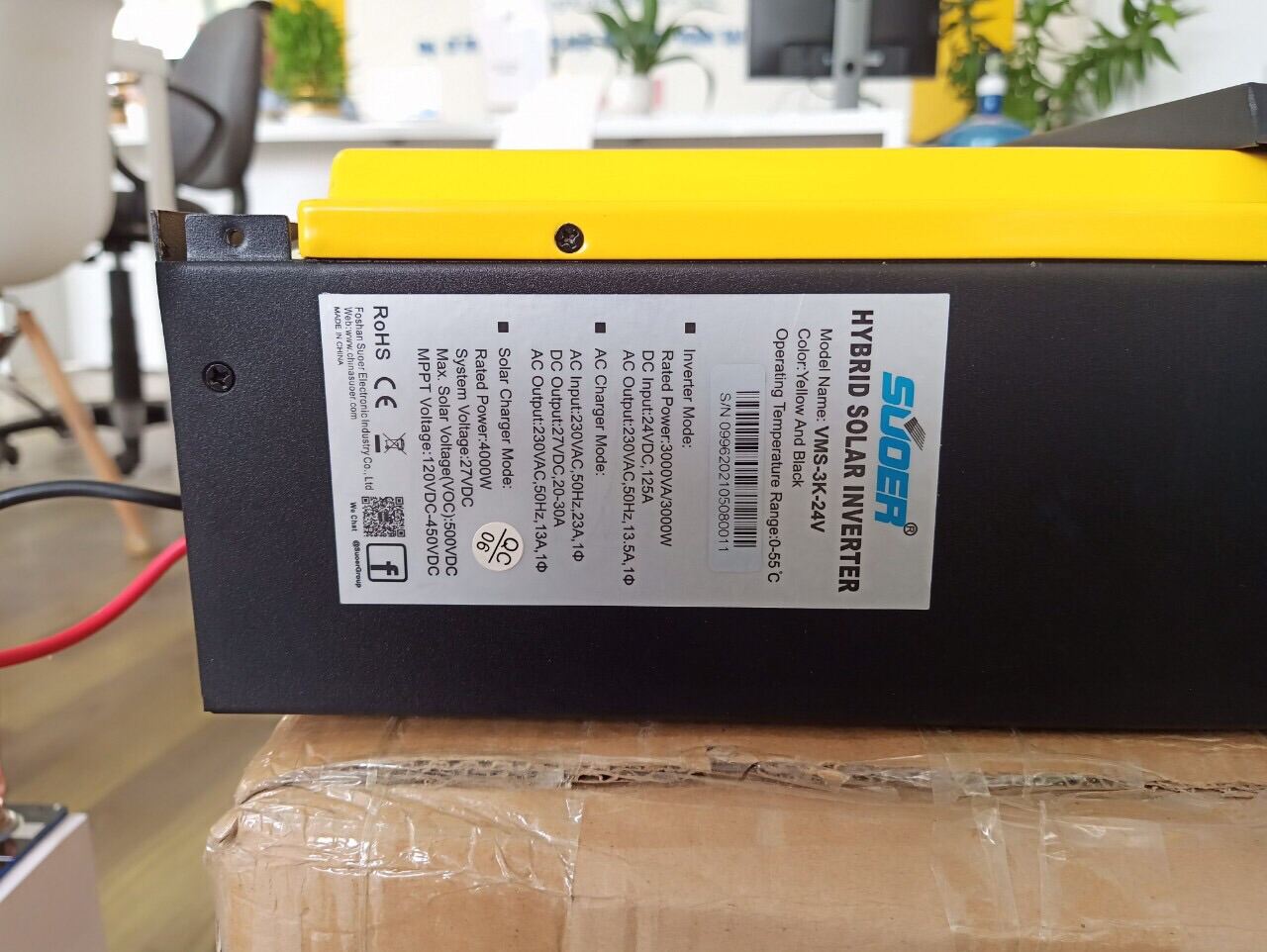 Inveter Hybrid Suder 3kw áp cao